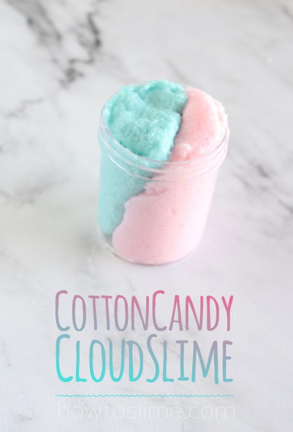How to make Cotton Candy Cloud Slime | How to Slime
