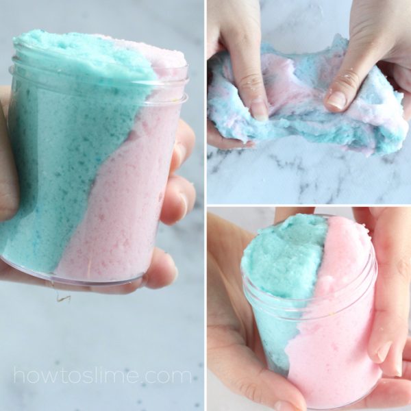 How to make Cotton Candy Cloud Slime | How to Slime